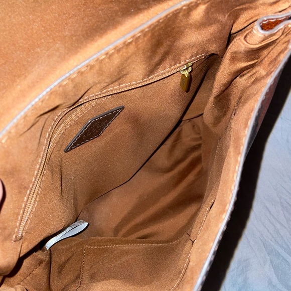 Fossil | Bags | Fossil Leather Backpack Purse | Poshmark